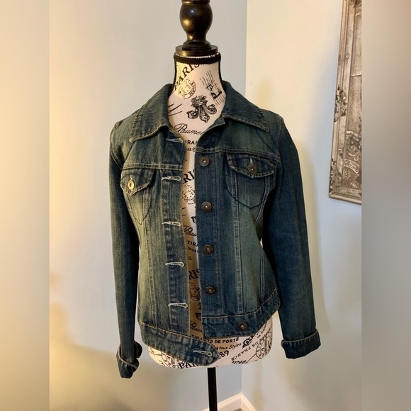 Wet | Jackets & Coats | Vintage Womens Wet Brand Denim Jean Jacket Size ...